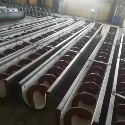 China A-Grade Shaftless Screw Feeder Conveyor for Sewage Treatment Systems for sale