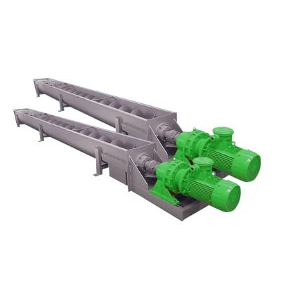 China Inclined Stainless Steel Screw Conveyor for Cement Powder for sale