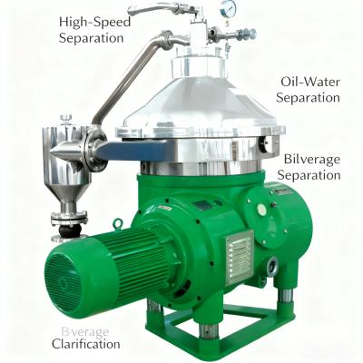 China Automatic Disc Centrifuge For Continuous Separation Of Solid And Liquid Phases In Industrial for sale