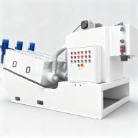 China Self Cleaning Sludge Thickening System Volute Sludge Dewatering Press for sale