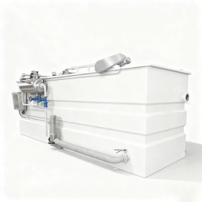 China 1000L-4000L Dissolved Air Flotation Machine For Meat Processing Wastewater Treatment for sale