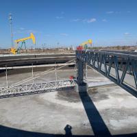 China Single Pipe Slurry Scraper Systems , Center Drive Automatic Slurry Scrapers for sale
