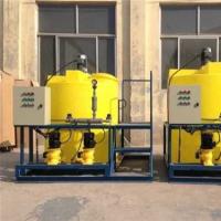 China Yellow Automatic Dosing Machine , 1000L/h Chemical Dosing Unit for sale