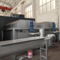 China 1.1Kw Gravity Sludge Thickener , 1000mm Sludge Thickening Equipment for sale