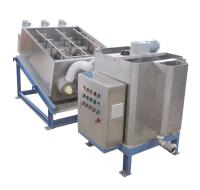 China Three Motor 300 Stacked Screw Sludge Dewatering Machine Industrial Grade for sale