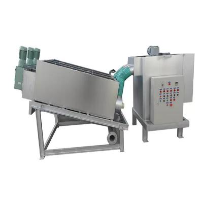 China Screw Press Sludge Dewatering Machine For Thickening Sewage Treatment for sale