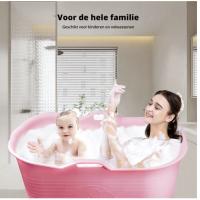 China Home Garden Bathtub for Small Bathrooms Perfect for Those Who Love to Bathe 92x51x61cm 185L in pink for sale