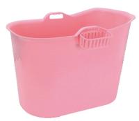 China Home Garden Bathtub for Small Bathrooms Perfect for Those Who Love to Bathe 92x51x61cm 185L in pink for sale