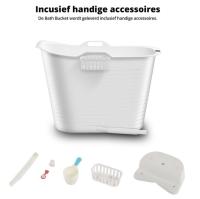 China 165L Bath Bath Premium - Mobile Bath Shower - Adult Sitz Bath - ice bath/ice bath - Soaking bath with thermometer for sale