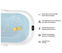 China 165L Bath Bath Premium - Mobile Bath Shower - Adult Sitz Bath - ice bath/ice bath - Soaking bath with thermometer for sale
