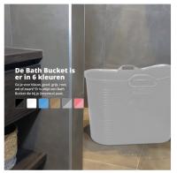 China Grey Home Garden Bathtub for Small Bathrooms Perfect for Those Who Love to Bathe 92x51x61cm 185L for sale