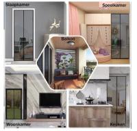 China Attaching bug curtain with Velcro - Nylon bug door - Fly door 91 x 210 - Black Fly curtain - Magnetic door curtain for sale