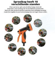 China Flexible garden hose 10/15/30 meters - retractable hose with nozzle and hose holder Flexible garden hose for sale