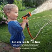 China Flexible garden hose 10/15/30 meters - retractable hose with nozzle and hose holder Flexible garden hose for sale
