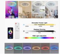 China 1155 Bladeless Ceiling Fans with Lights for sale