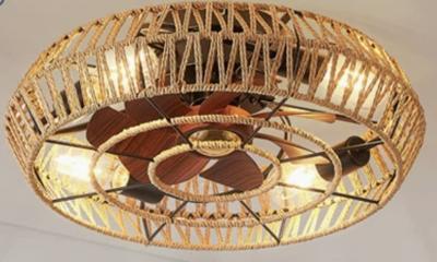 China Industrial - Style Ceiling Fan Light for Your Bedroom for sale