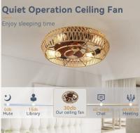 China Industrial - Style Ceiling Fan Light for Your Bedroom for sale