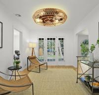 China Industrial - Style Ceiling Fan Light for Your Bedroom for sale