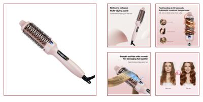 China PuffGlow 3-in-1 Hair Styler – Straight, Curl & Volume for sale