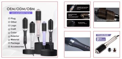 China GlowVol 3-in-1 Hot Air Styler – Dry, Volumize & Smooth for sale