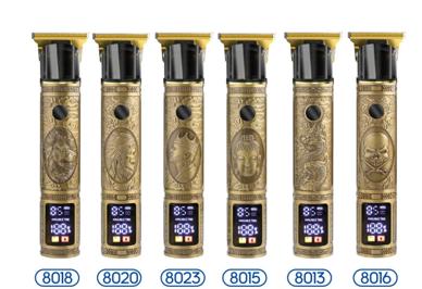 China 8012 Large-Screen Digital Display Aluminum Alloy Hair Clipper for sale
