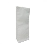 China Custom Recyclable Flat Bottom Stand Up Pouch Coffee Bags 135mic Thickness 10 Color Printing for sale