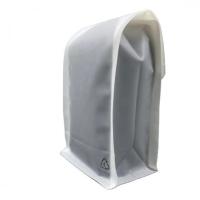 China Full Recyclable Coffee Packaging Bags Matte White Finish Flat Bottom 150microns 10 Colors for sale
