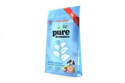 China Customized Ziplock Pet Food Packaging Bag Moisture Proof Flat Bottom Pouch for sale