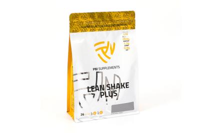 China Food Grade Protein Powder Bags 3 Layers Laminated with Zipper Lock Stand Up Pouch 1kg for sale
