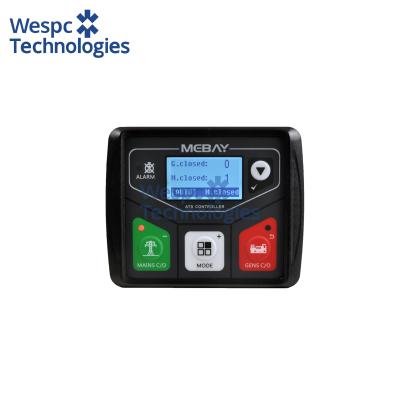 China Mebay ATS320DC Auto Transfer Switch Controller with LCD Display, 32-bit Dual Core, IP65 Waterproof Rating for sale