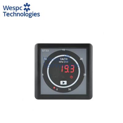 China Mebay GT33 Digital Tachometer for Generator Set RPM Monitoring 8-36V DC for sale