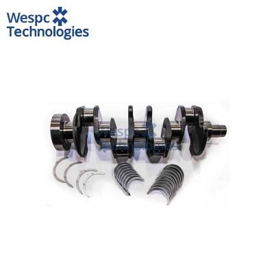 China WESPC ZZ90237 Crankshaft for Perkins 1104A 1104C 1104D & Caterpillar C4.4 Diesel Engines - 36kg Forged Steel Component for sale