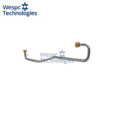 China WESPC 4127A103 Reinforced Fuel Pipe 580mm Length 8mm ID for Heavy Duty Diesel Engines 400 Bar Pressure for sale