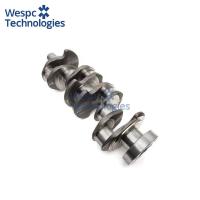 China WESPC ZZ90239 ZZ90222 Forged Crankshaft for Perkins 1104C 1104D - 63.5mm Journal, 35.5kg Weight for sale