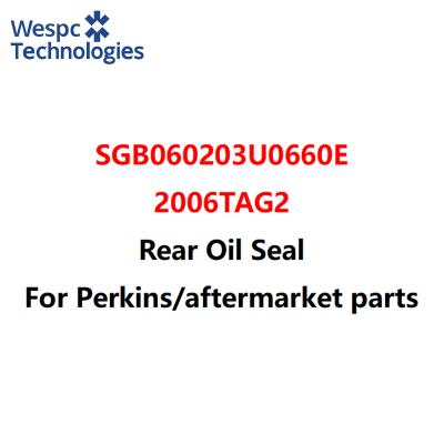 China WESPC Rear Oil Seal SGB060203U0660E for Perkins 2006TAG2 Engine Aftermarket 0.1kg for sale