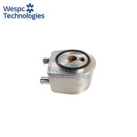 China WESPC Oil Cooler 2486A241 for Perkins 1103 Diesel Engines - 230mm Length, 13kW Heat Rejection for sale