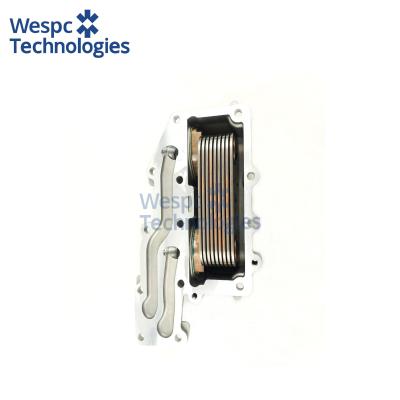 China WESPC Oil Cooler 2486A217 for Perkins 1104A-44 Engine - 1.388 kg Weight, 6 kW Heat Capacity for sale