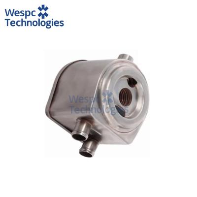 China WESPC Oil Cooler Core 74202012 for Perkins 1004TG 4.0L Diesel Engine - 5.00 kg Weight, 7 kW Heat Capacity for sale
