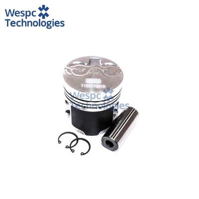 China WESPC 115017491B Piston Kit Oversize +0.50mm for Perkins 404C-22 404D-22 404D-22T Diesel Engines for sale