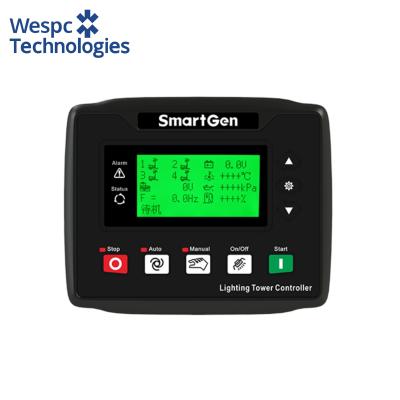 China Smartgen ALC404 Lighting Tower Controller Auto Start Stop Module 8-35V DC 4 Lights for sale