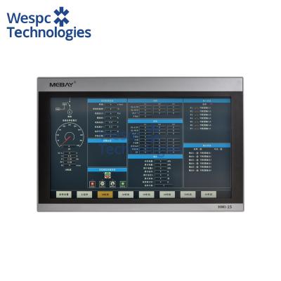 China WESPC HMI-15 Touch Screen Remote Genset Monitoring Controller 15 Inch 1920x1080 LCD for sale