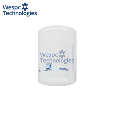China WESPC 2656F843 Fuel Filter Element 93mm x 140mm for 1104D Engine for sale