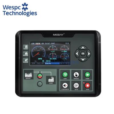 China WESPEC DC60DR Diesel Remote Genset Controller 8-36V DC 4.3 Inch LCD for sale