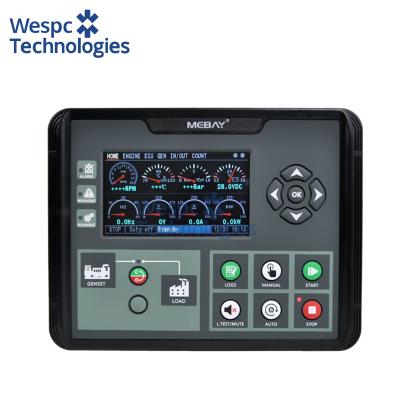 China WESPEC DC70D MK2 Genset Controller 8-36V DC 4.3 Inch LCD Monitoring Module for sale