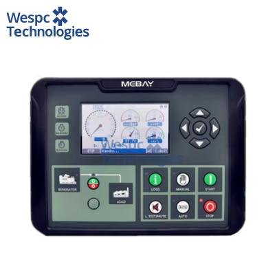 China WESPEC Mebay DC80DR MK3 Automatic Genset Controller 4.3inch LCD 9V-36V DC for sale