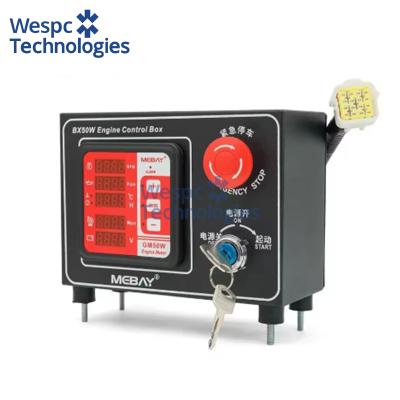 China WESPC Original BX50W Diesel Engine Control Panel Unit  Engine Spare Parts for sale
