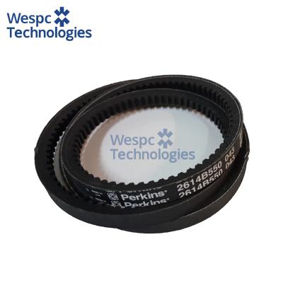 China WESPC Fan Belt 2614B650/2614B550 for Perkins Diesel Engines - OEM Replacement with 1-Year Warranty for sale
