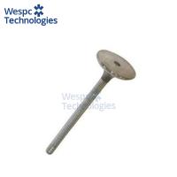 China WESPC Exhaust Valve 3142A111 for Perkins 1004 1006 Diesel Engines 36.6mm Head for sale