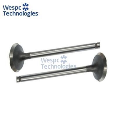 China WESPC Exhaust Valve 31431752 for Perkins 4 and 6 Cylinder Diesel Engines 9.4mm Stem for sale