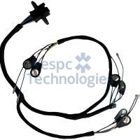 China WESPC 122-1486 Fuel Injector Wiring Harness for Cater 3406E C15 C18 24V for sale